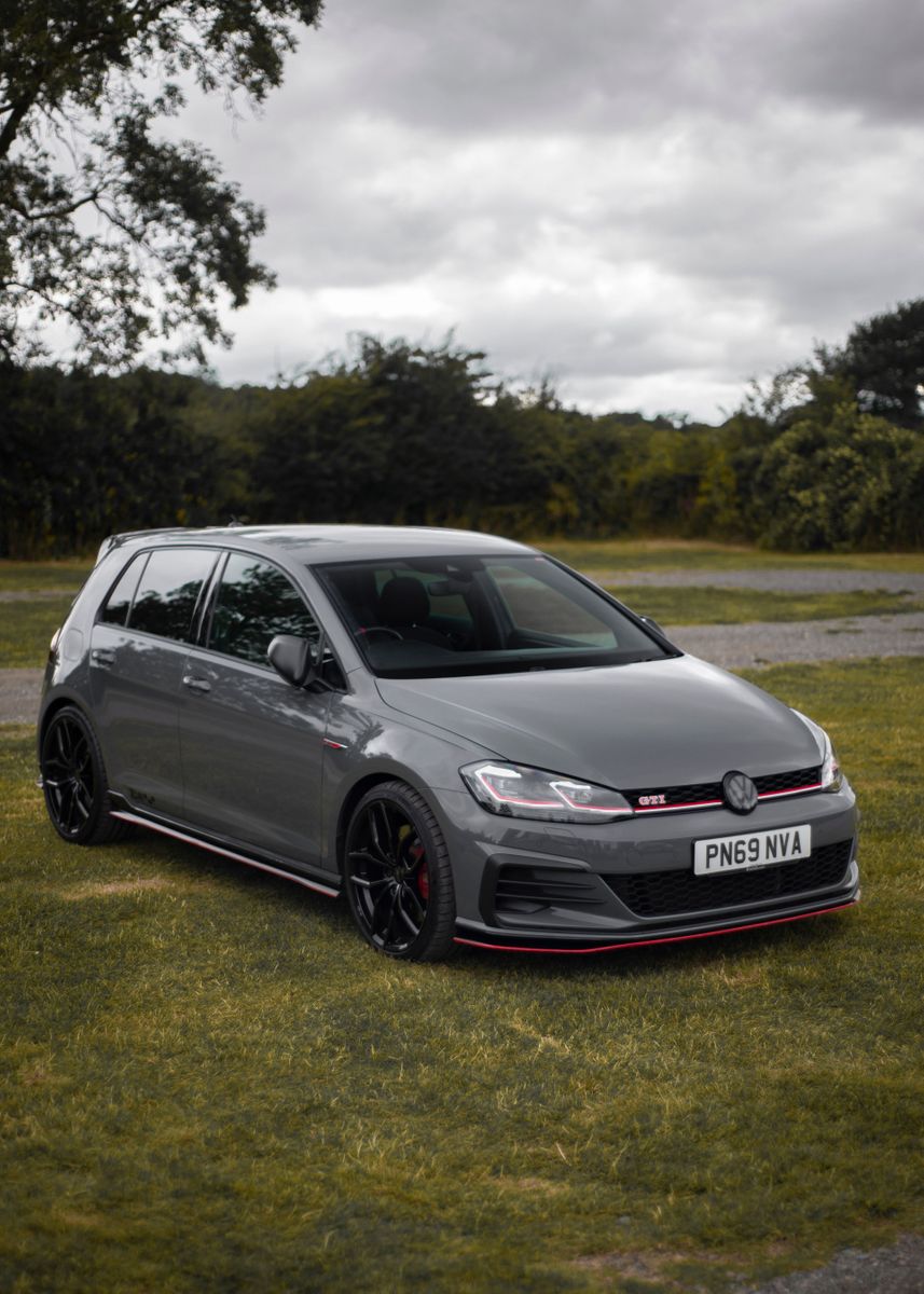 'VW Golf GTI TCR' Poster, picture, metal print, paint by RDG Photos ...