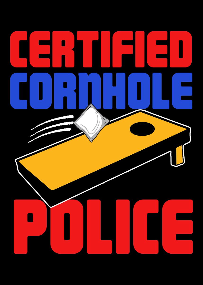 'Funny Corn Hole' Poster, picture, metal print, paint by AestheticAlex ...