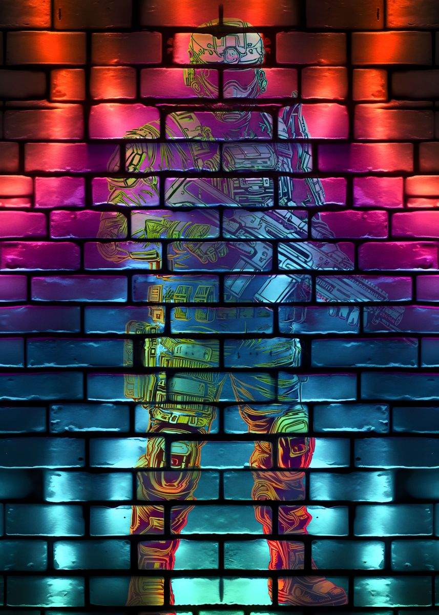 'Soldier' Poster, picture, metal print, paint by Steel Canvas Creations ...