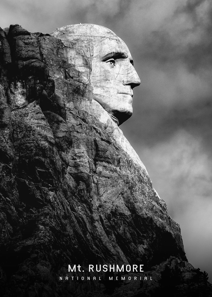 'Mount Rushmore ' Poster, picture, metal print, paint by Big City ...