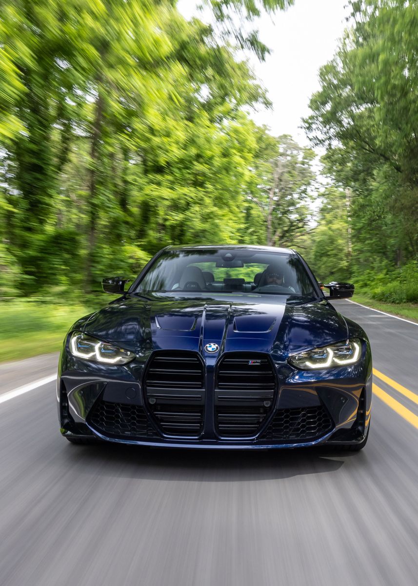 'BMW M3 G80 ' Poster, picture, metal print, paint by Sport Cars | Displate