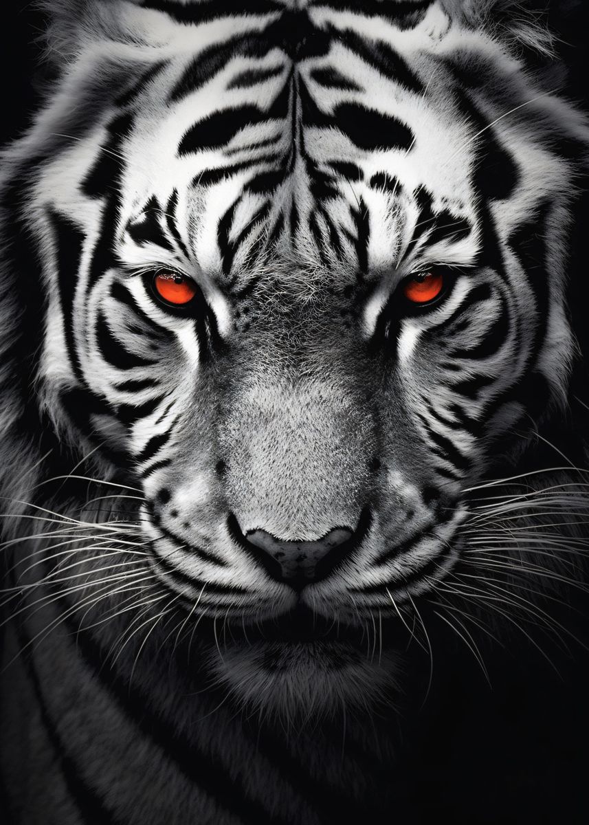 'Tiger' Poster, picture, metal print, paint by Conceptual Photography ...