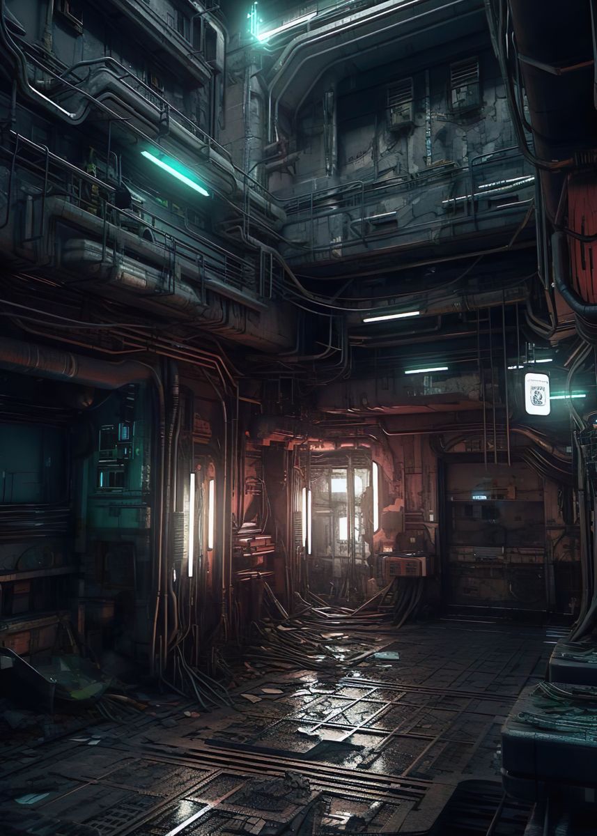 'Deep Underground' Poster by Core | Displate