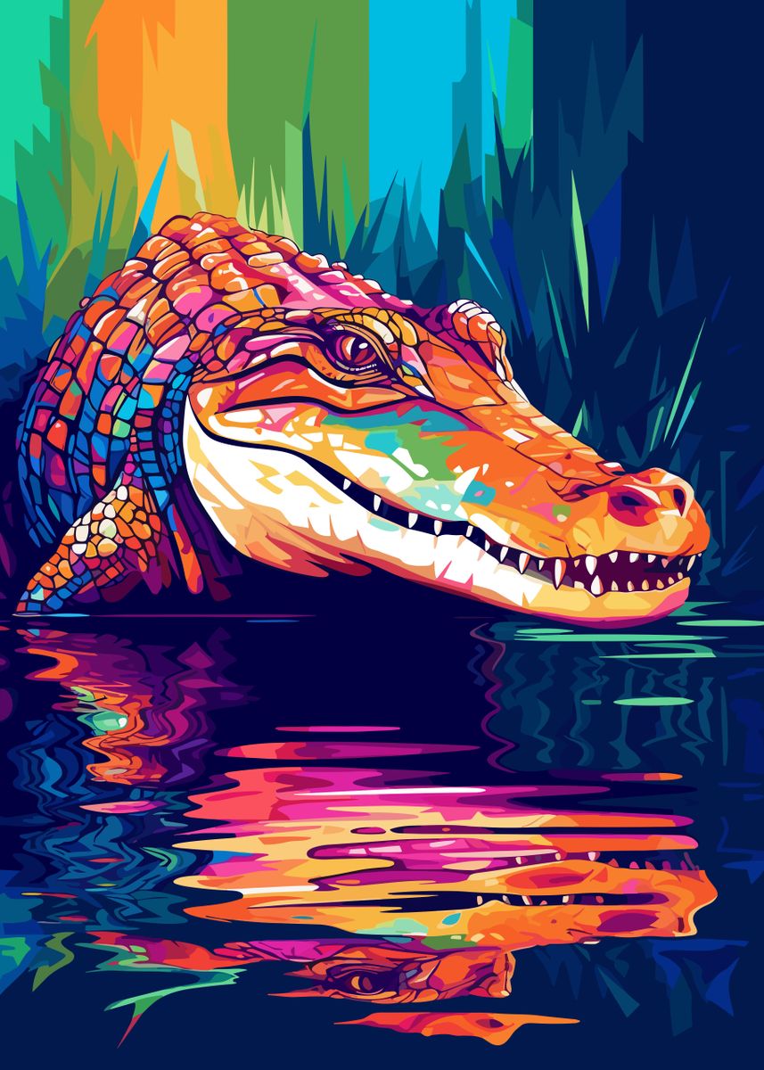 'Animal Pop Art' Poster by Qreative | Displate