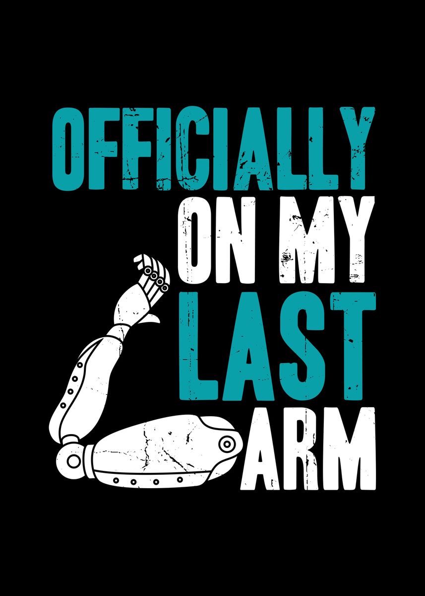 'Arm Amputee' Poster, picture, metal print, paint by Sebastian Wünsche ...