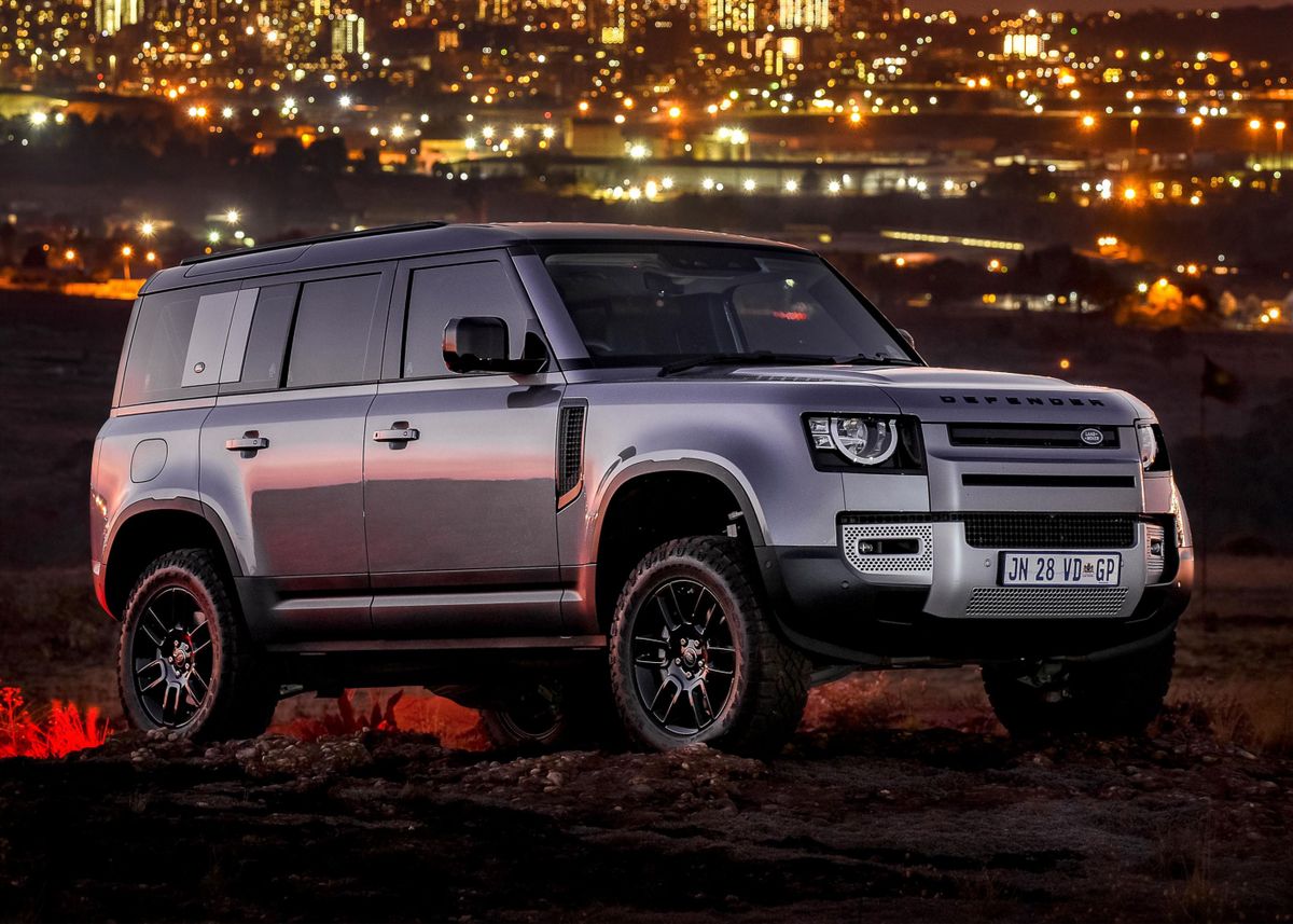 'Land Rover Defender 110' Poster by Supri GTR | Displate