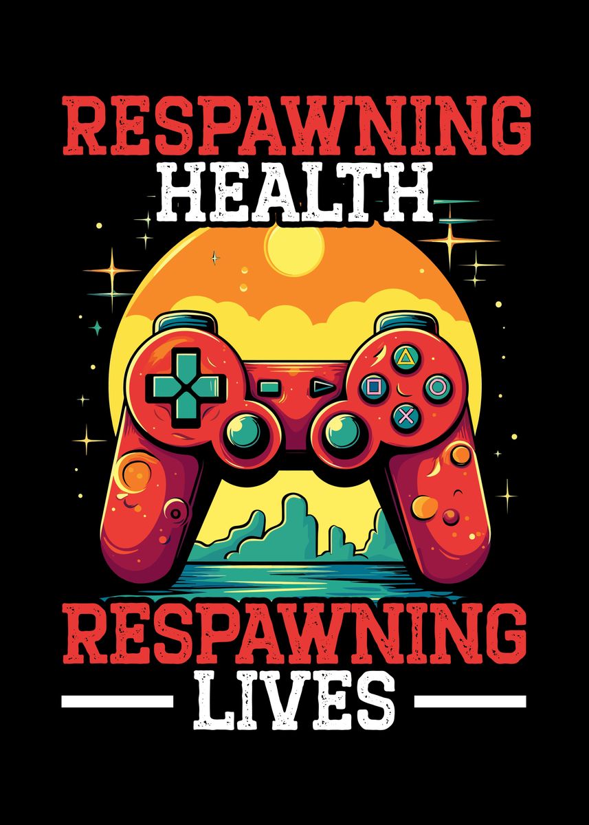 'Gamer Nurse Video Game' Poster by NAO | Displate