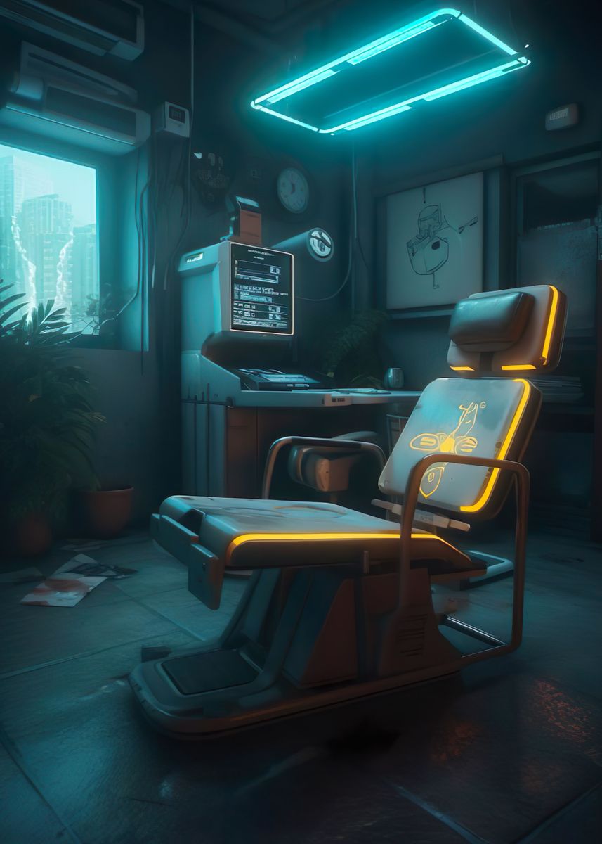 'Operating Room Two' Poster, picture, metal print, paint by Core | Displate