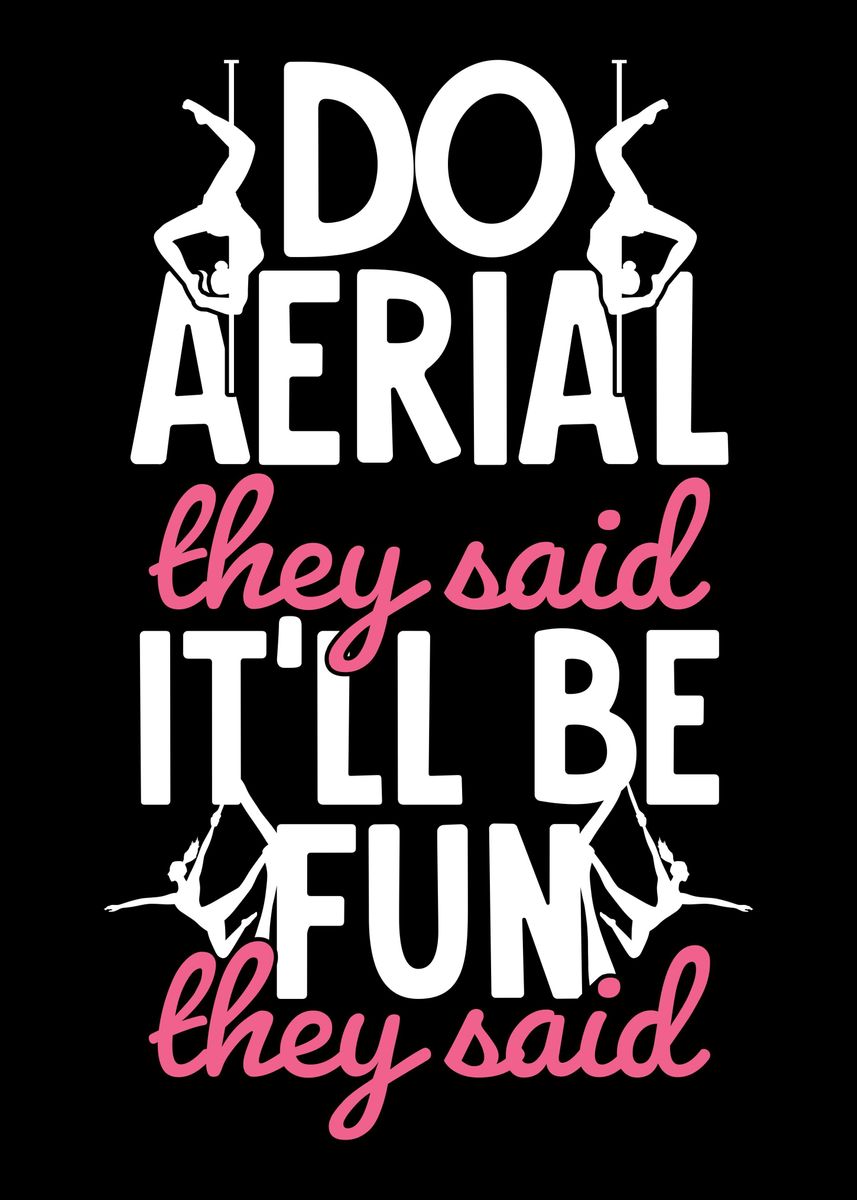 'Aerial Silk Aerialist' Poster, picture, metal print, paint by ...