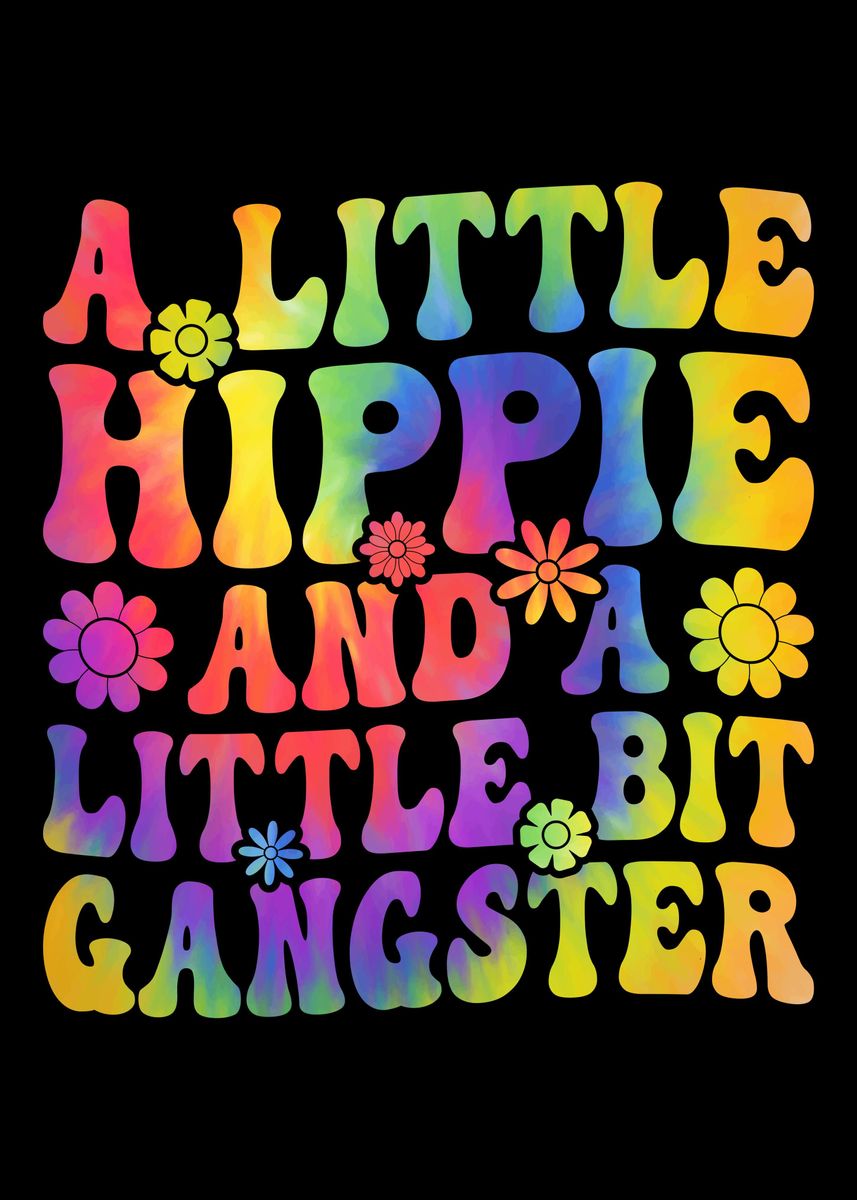 'Hippie Peace Kindness' Poster by AestheticAlex | Displate