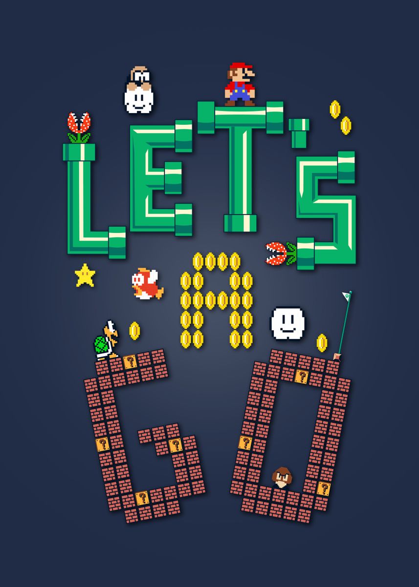 'Lets a go' Poster, picture, metal print, paint by Faissal Thomas ...