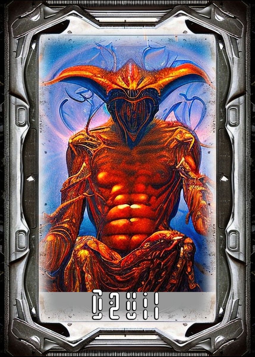 'The Devil card' Poster by MachinaRULE | Displate