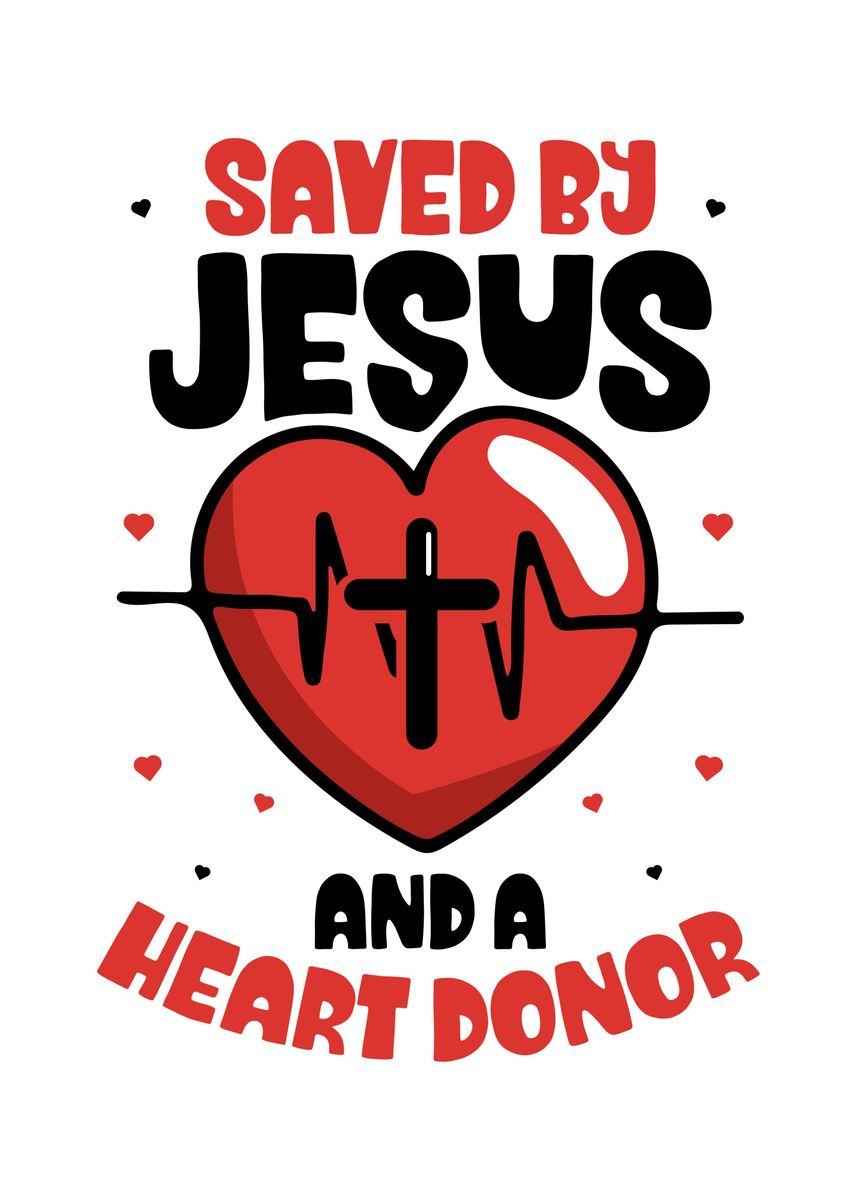 'Heart Transplant Survivor' Poster by Sebastian Wünsche | Displate