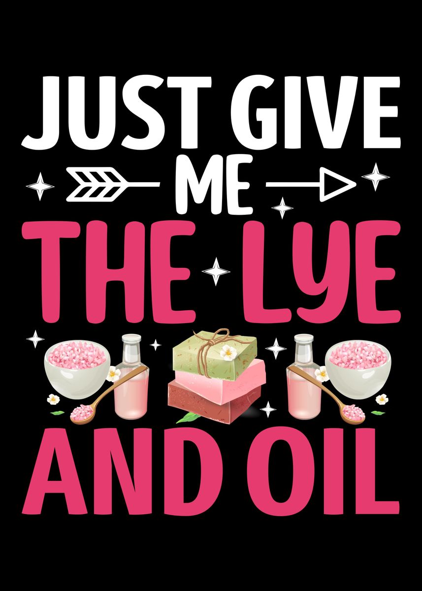 'Soap Making Soap Maker' Poster, picture, metal print, paint by ...