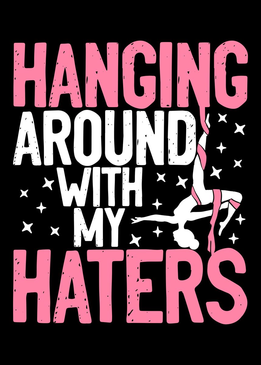 'Aerial Silk Aerialist' Poster, picture, metal print, paint by ...