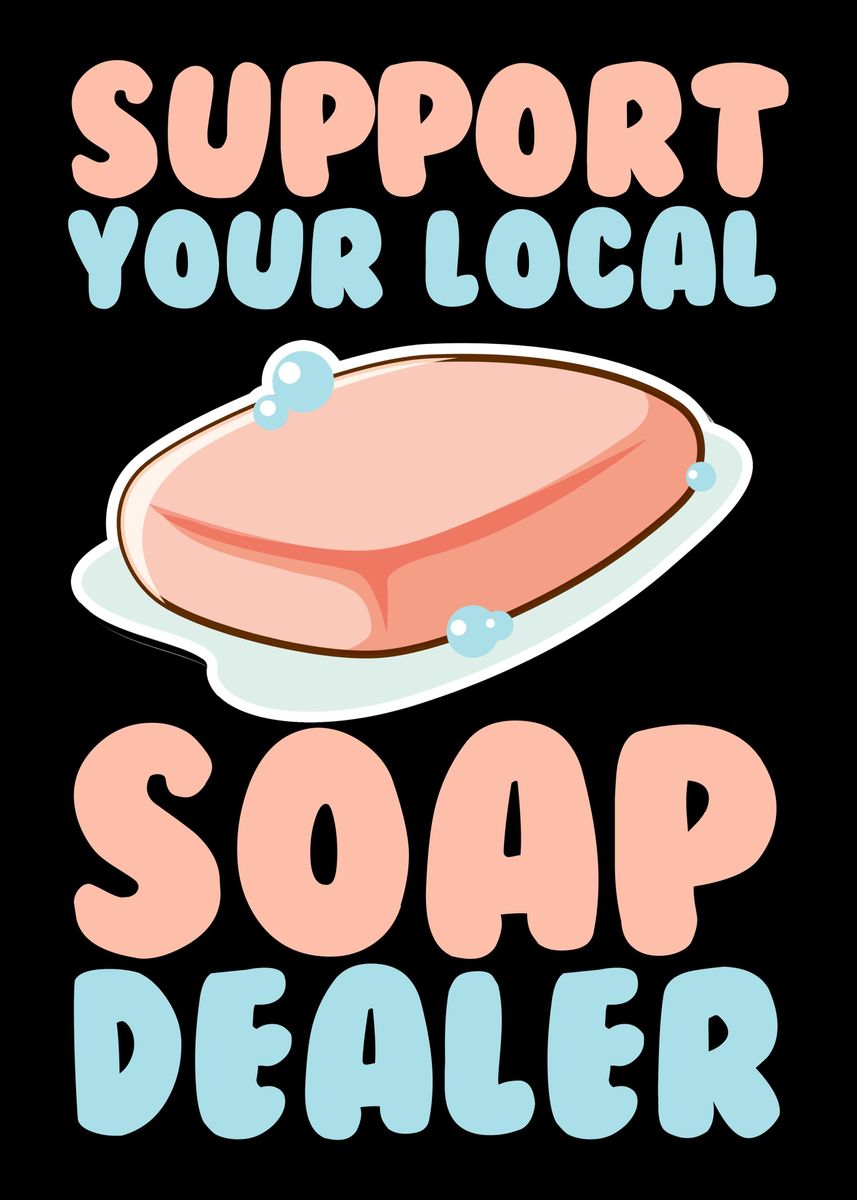 'Soap Making Soap Maker' Poster, picture, metal print, paint by ...