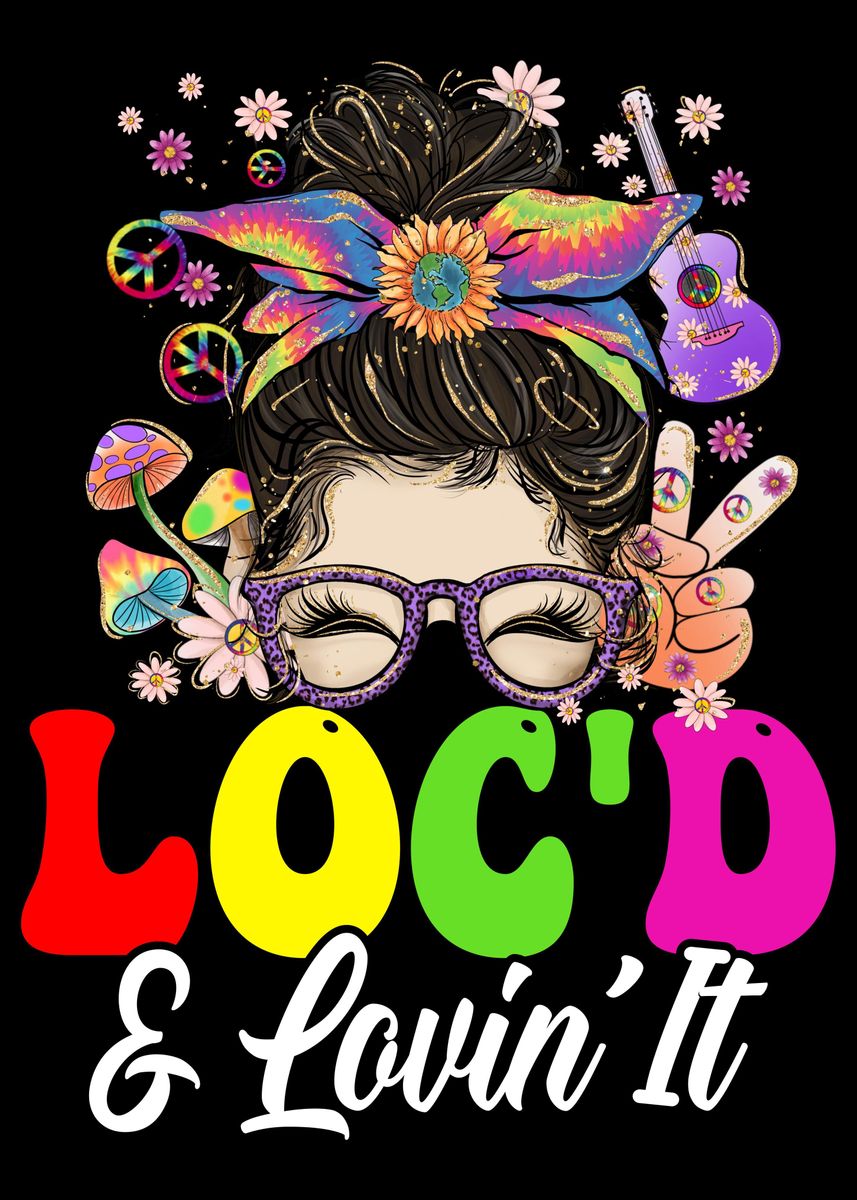 'Hippie Dreadlocks Rasta' Poster by AestheticAlex | Displate