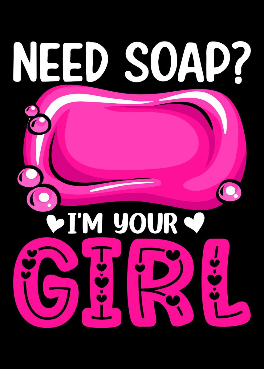 'Soap Making Soap Maker' Poster, picture, metal print, paint by ...