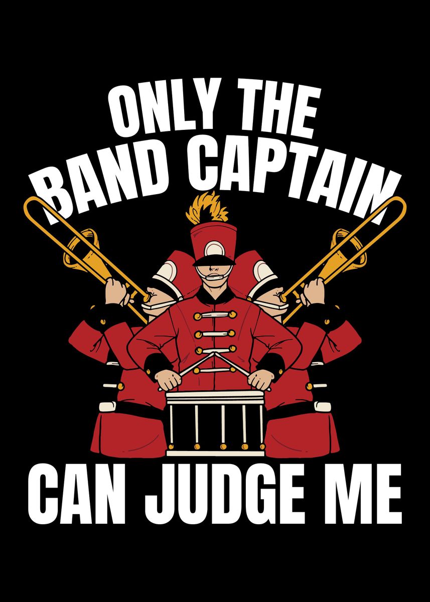 'Marching Band Captain' Poster, picture, metal print, paint by ...