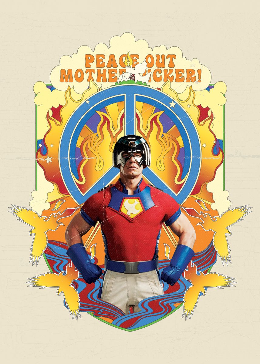 'Peacemaker' Poster, picture, metal print, paint by DC Comics | Displate