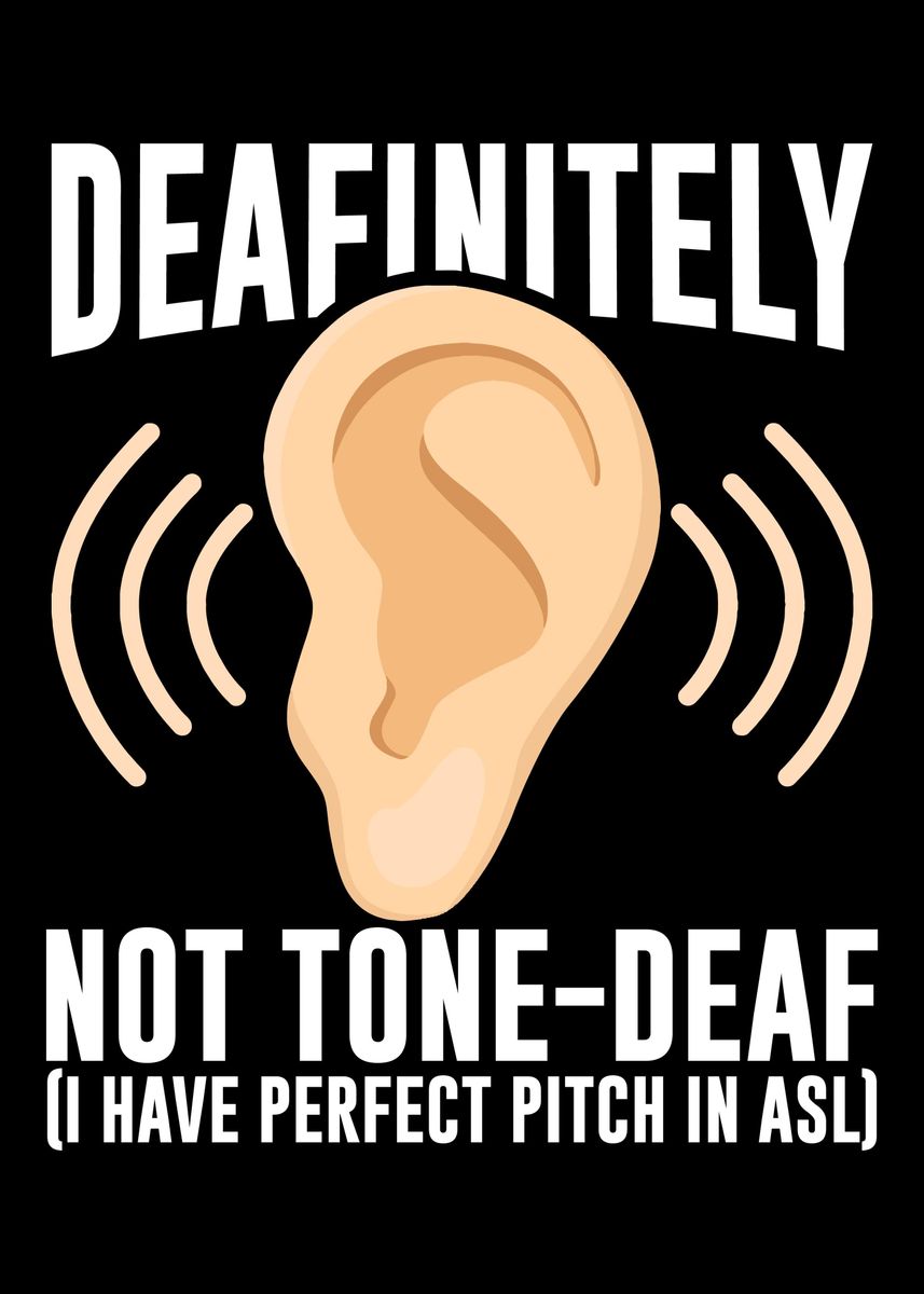 'Deaf Pride Awareness ASL' Poster by AestheticAlex | Displate