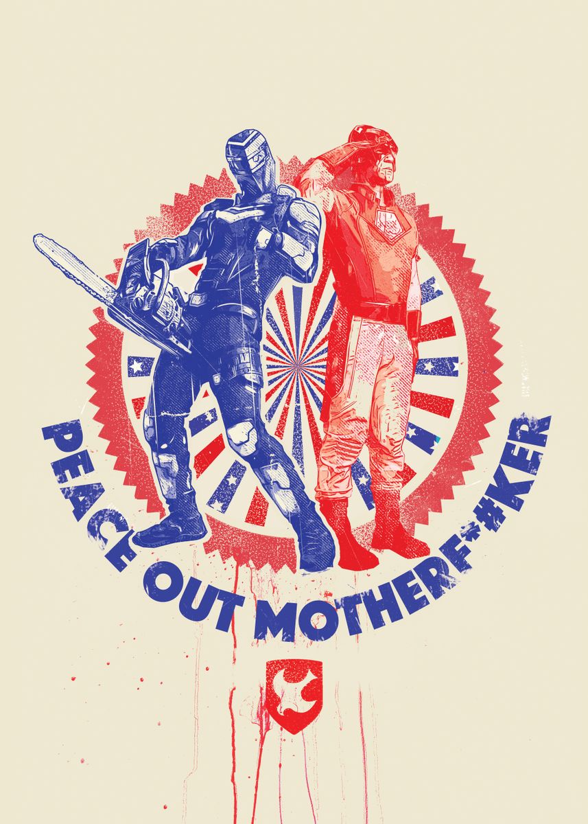 'Peace out' Poster, picture, metal print, paint by DC Comics | Displate