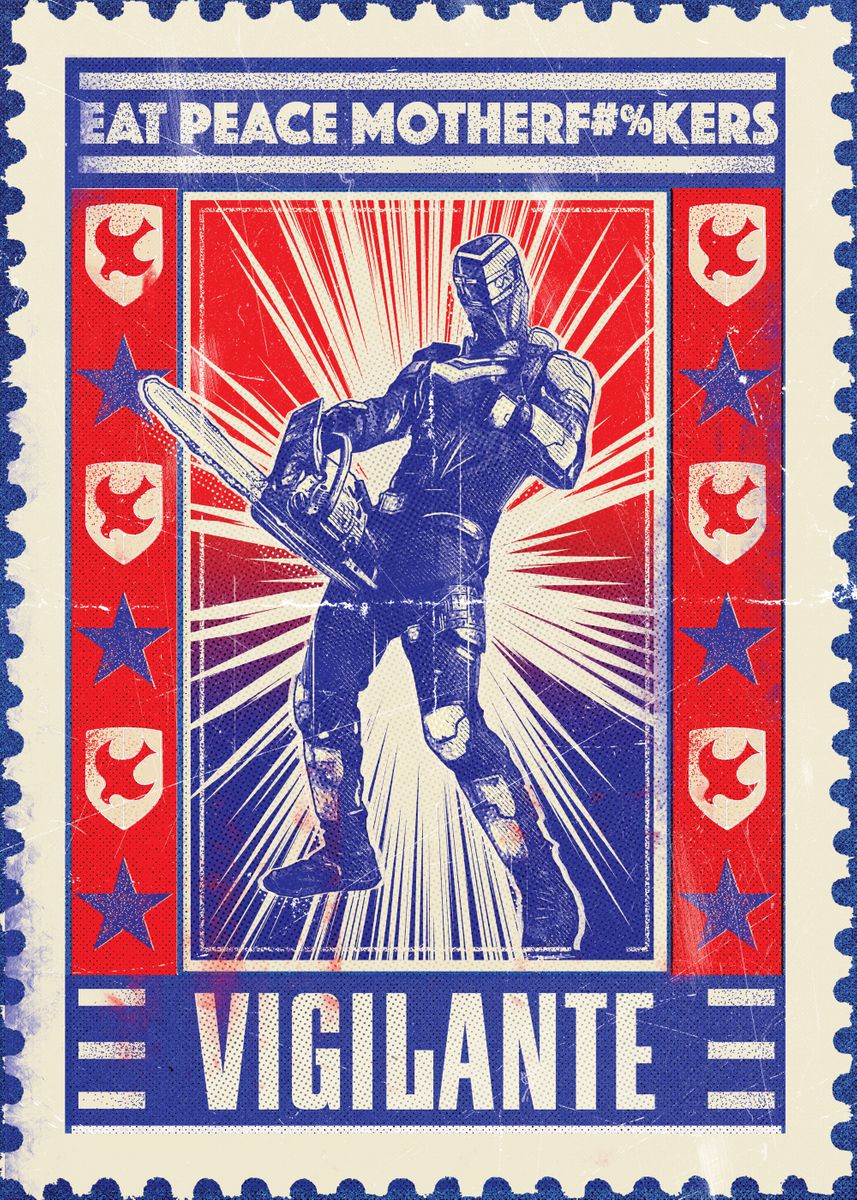 'Vigilante' Poster, picture, metal print, paint by DC Comics | Displate