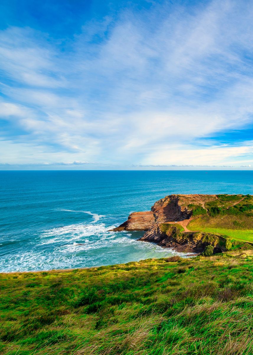 'Sea landscape nature' Poster, picture, metal print, paint by Vicen ...