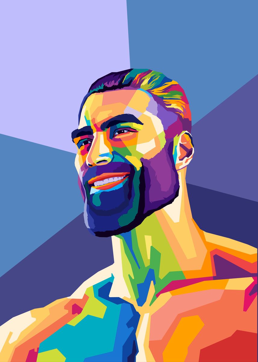 'Sergi Meme Pop Art' Poster, picture, metal print, paint by Anthony ...