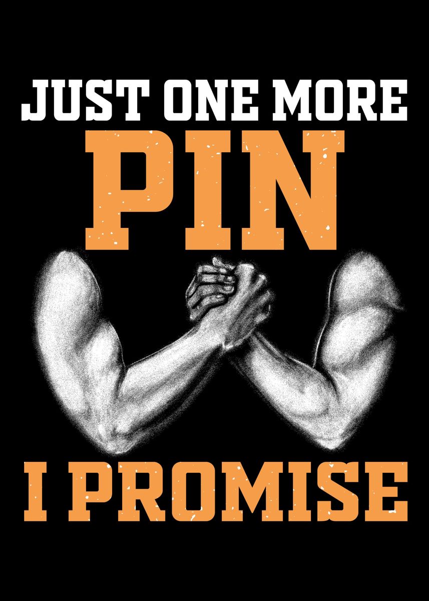 'Arm Wrestling Arm Wrestler' Poster, picture, metal print, paint by ...