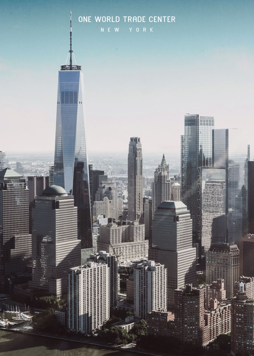 'One World Trade Center ' Poster by Explore Universe | Displate