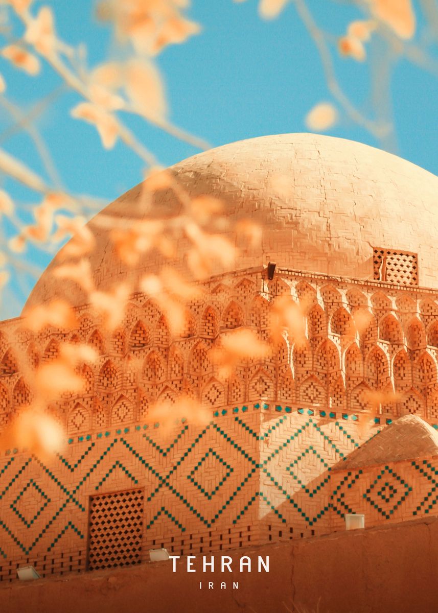 'Tehran ' Poster, picture, metal print, paint by Big City | Displate