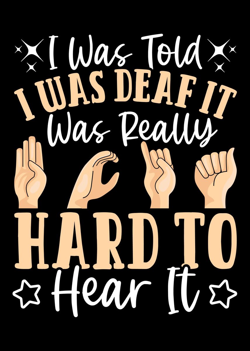 'Deaf Pride ASL' Poster, picture, metal print, paint by AestheticAlex ...