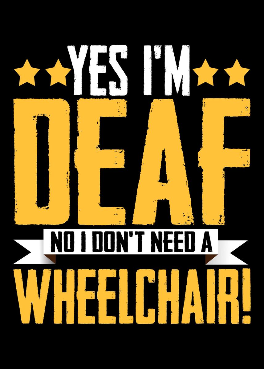 'Deaf Pride ASL' Poster, picture, metal print, paint by AestheticAlex ...
