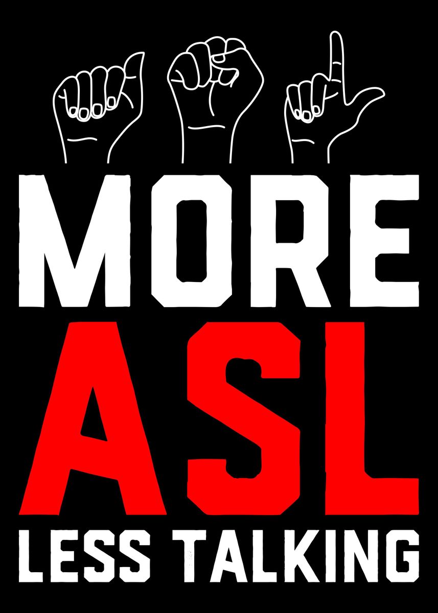 'Deaf Pride Awareness' Poster, picture, metal print, paint by ...