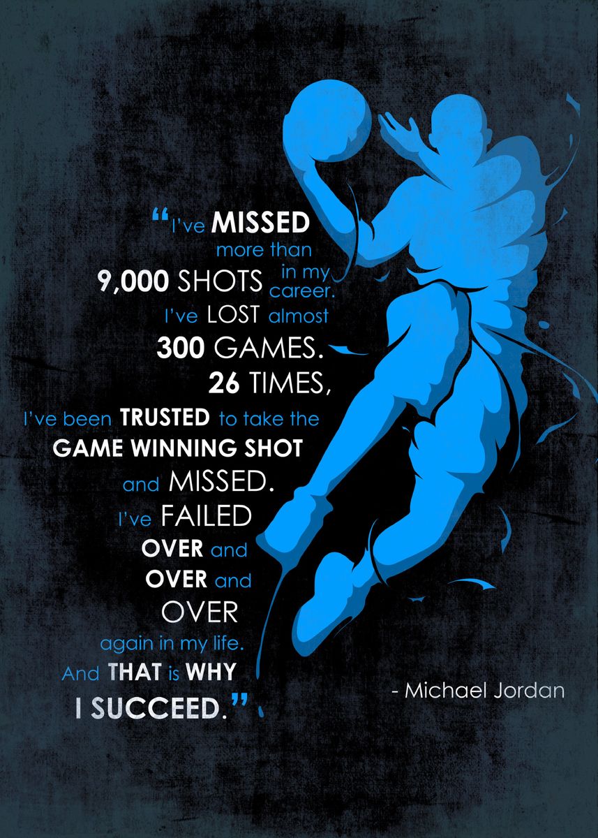 'Basketball Motivational' Poster by HOLOSOMNIA | Displate