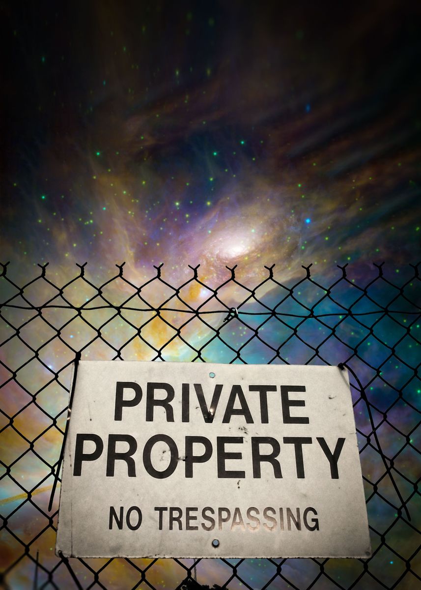 'Private property' Poster by Bruce Rolff | Displate