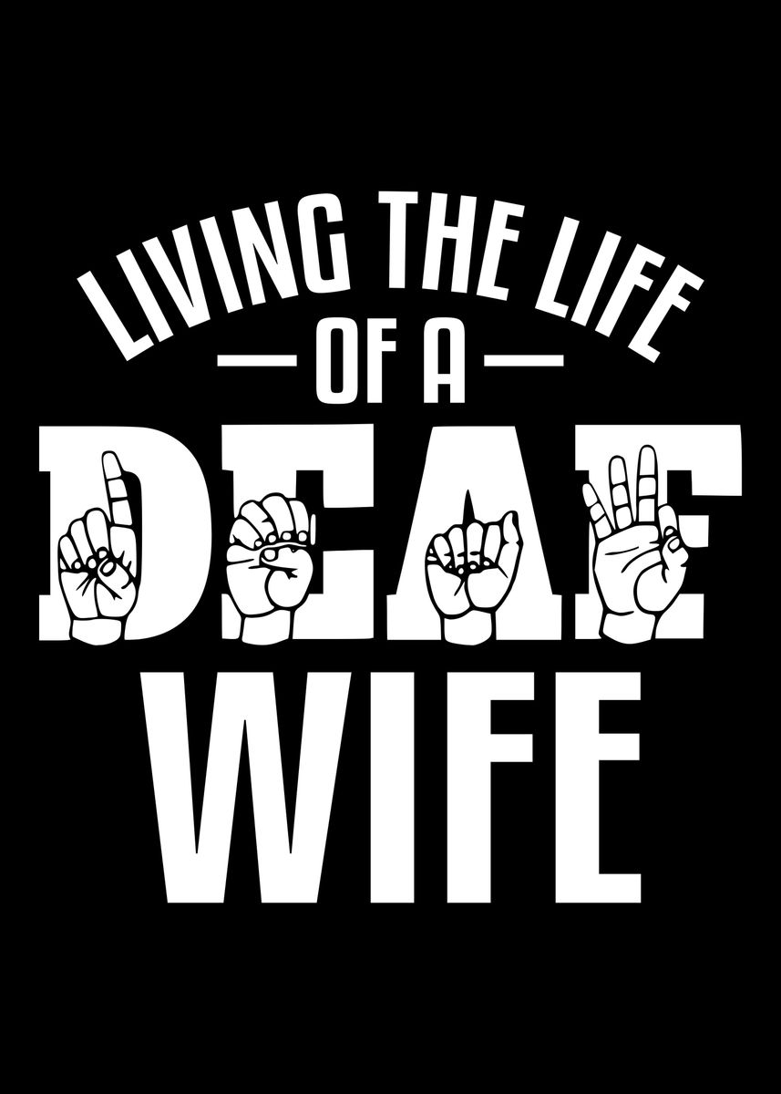 'Deaf Pride ASL' Poster, picture, metal print, paint by AestheticAlex ...