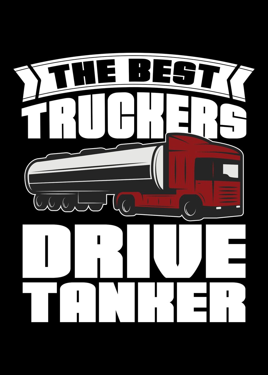'Truck Driver' Poster by CrazySquirrel | Displate