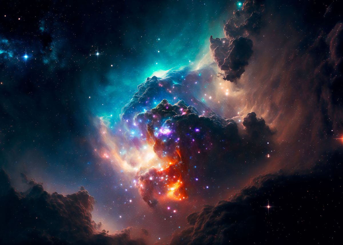 'Cosmos' Poster by Reality Art | Displate