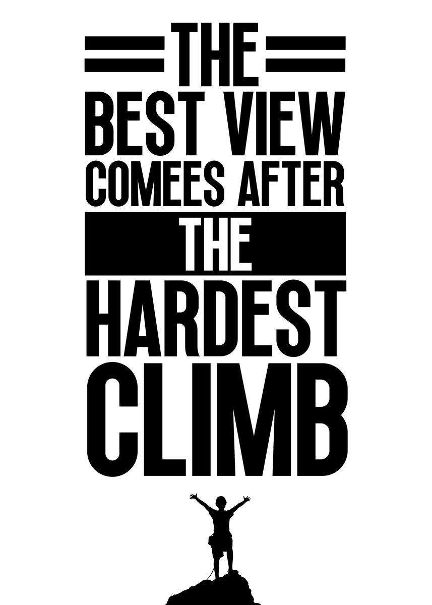 'The Best View' Poster, picture, metal print, paint by Yess | Displate