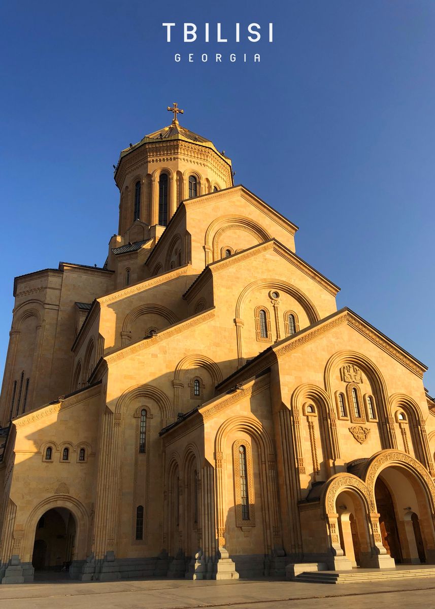 'Tbilisi ' Poster, picture, metal print, paint by Travel Addict | Displate