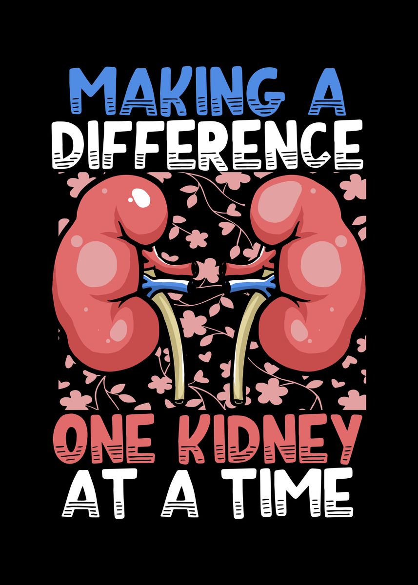 'Nephrology Nurse Medical' Poster, picture, metal print, paint by NAO ...