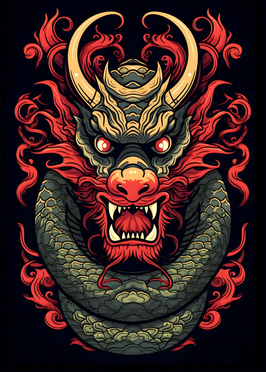 'Eternal Fire' Poster by Steel Canvas Creations | Displate