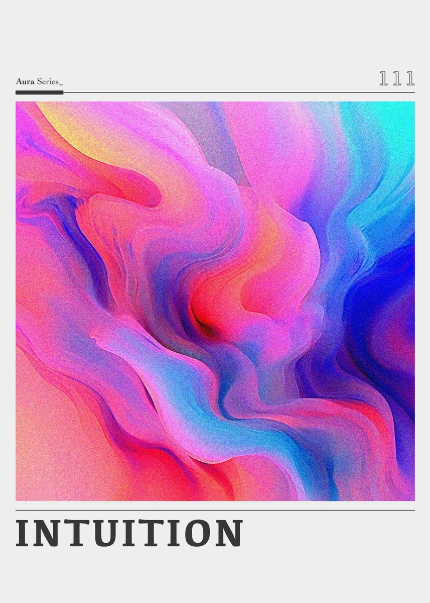 'Angel Number Intuition 111' Poster, picture, metal print, paint by ...