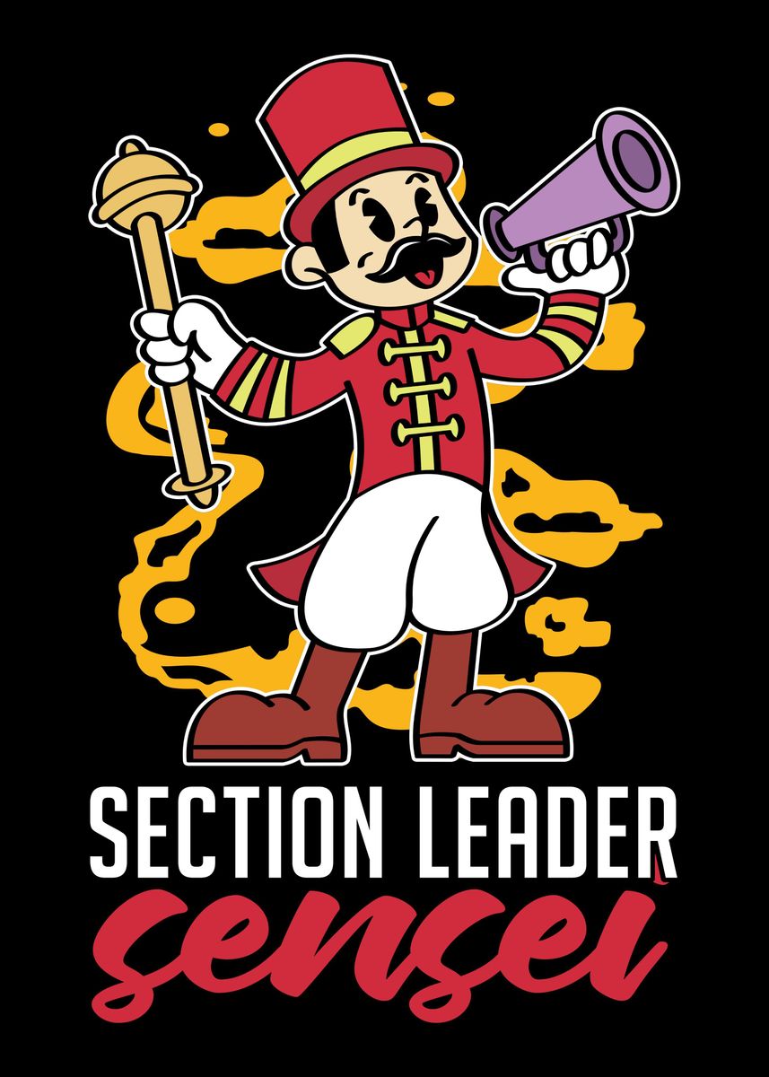 'Marching Band Sensei' Poster by BobbyBubble | Displate