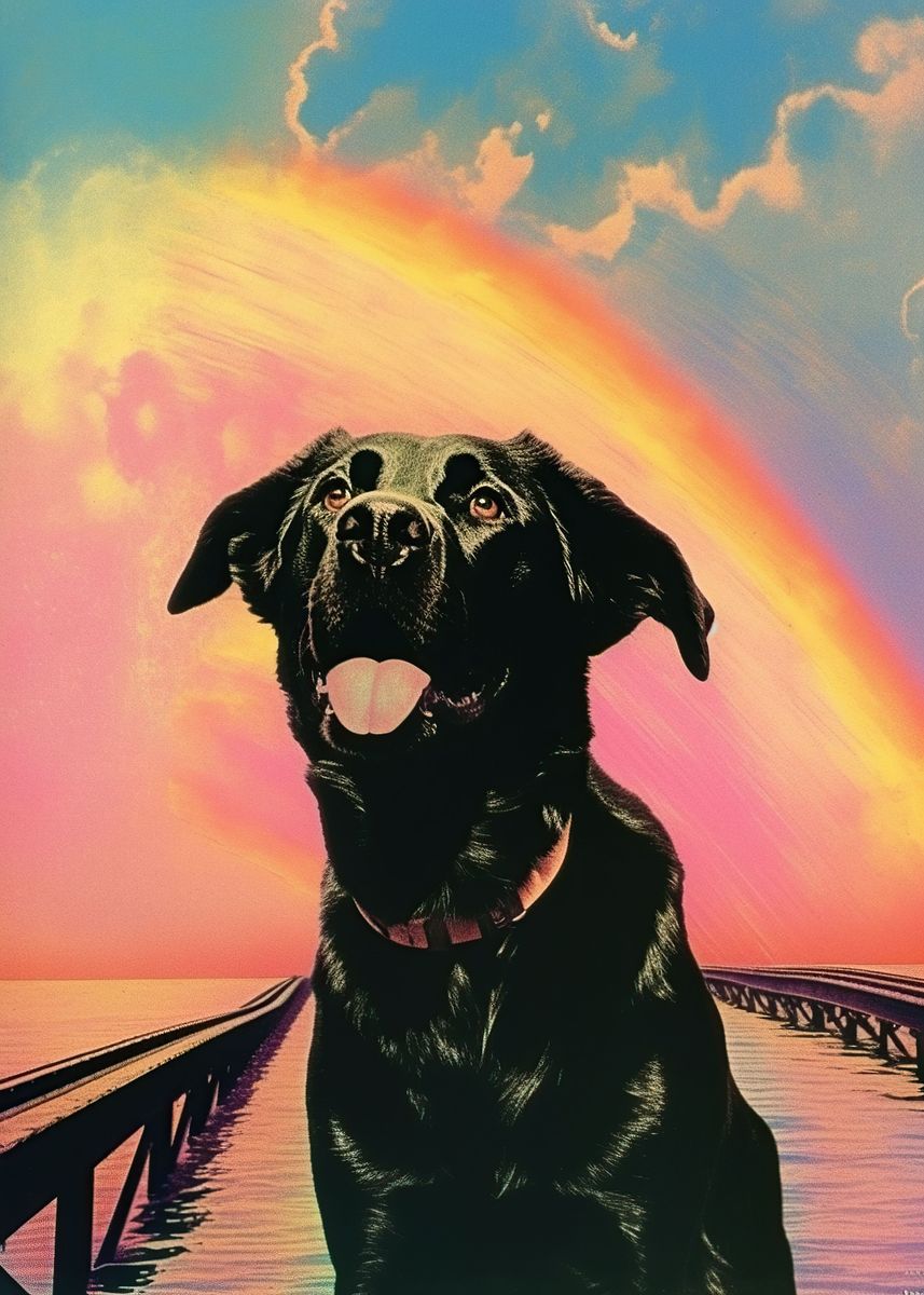 'Midnight Guardian Home Art' Poster, picture, metal print, paint by IDD ...