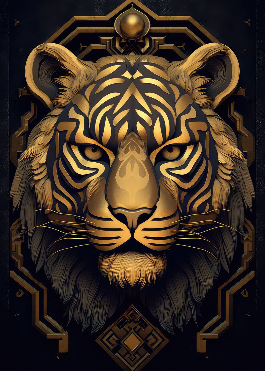 Golden Tiger Logo