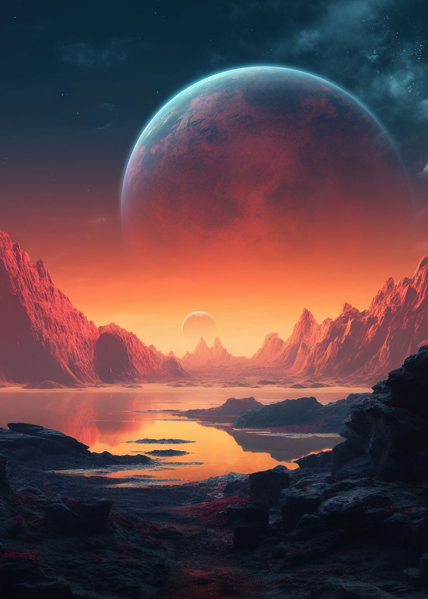 'Beyond Infinite Horizons' Poster by MulletMonkey | Displate