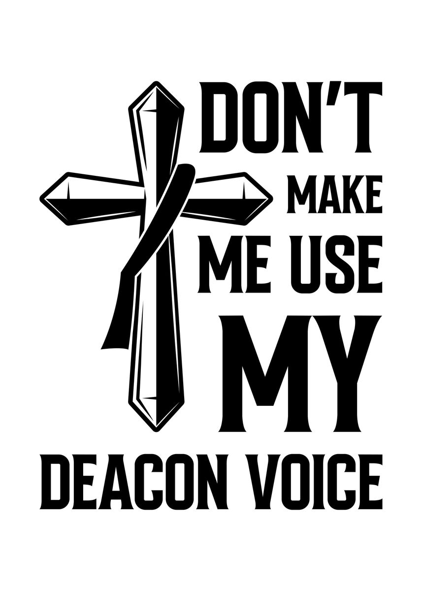 'Church Deacon Religion' Poster, picture, metal print, paint by Michael ...